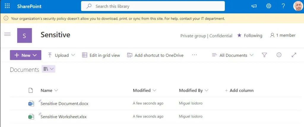 How to protect sensitive information in SharePoint Online using Purview Sensitivity Labels ...