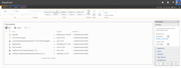 Set Document Library Webpart to Specific Folder – SharePoint Online | ESPC Conference, 2026