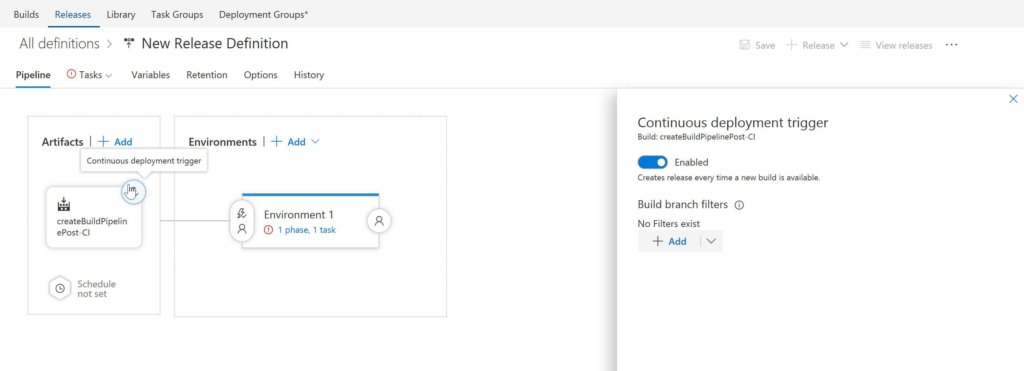 Create a build pipeline for Angular and ASP.NET Core apps with Visual Studio Team Services ...