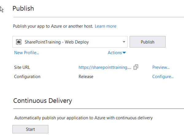 Provider Hosted App in SharePoint Online using Visual Studio 2017 + Deploy Provider Hosted Add ...