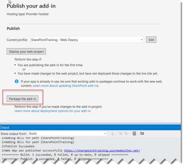 Provider Hosted App in SharePoint Online using Visual Studio 2017 + Deploy Provider Hosted Add ...