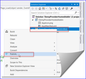 Provider Hosted App in SharePoint Online using Visual Studio 2017 + Deploy Provider Hosted Add ...