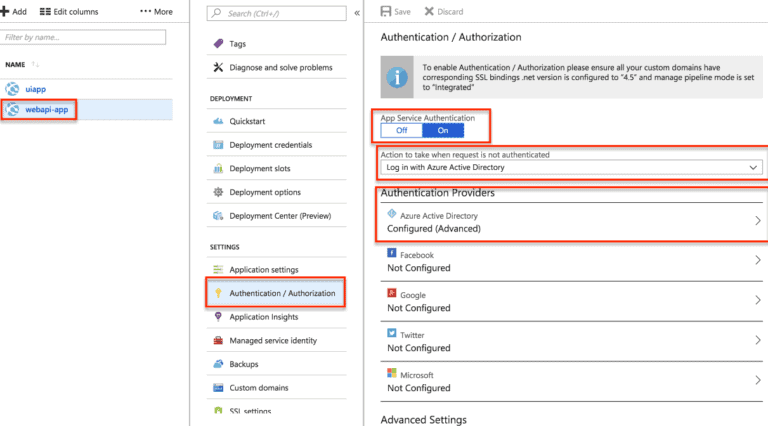 Securing a React Application with Azure AD which Consumes a REST API ...