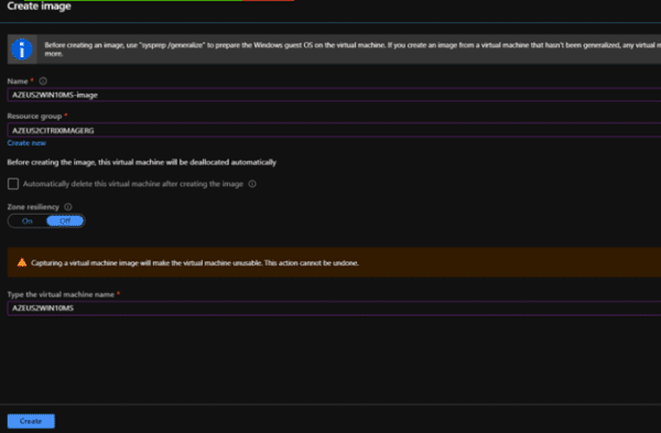 How to Create an Azure VM Image and copy it to Different Regions in ...