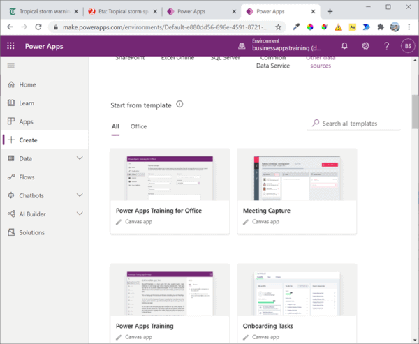 Finding and Using the Power Apps Sample Templates - ESPC Conference, 2024