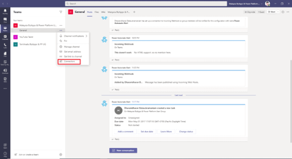 Post Message to Microsoft Teams Using Incoming Webhook | ESPC Conference, 2025