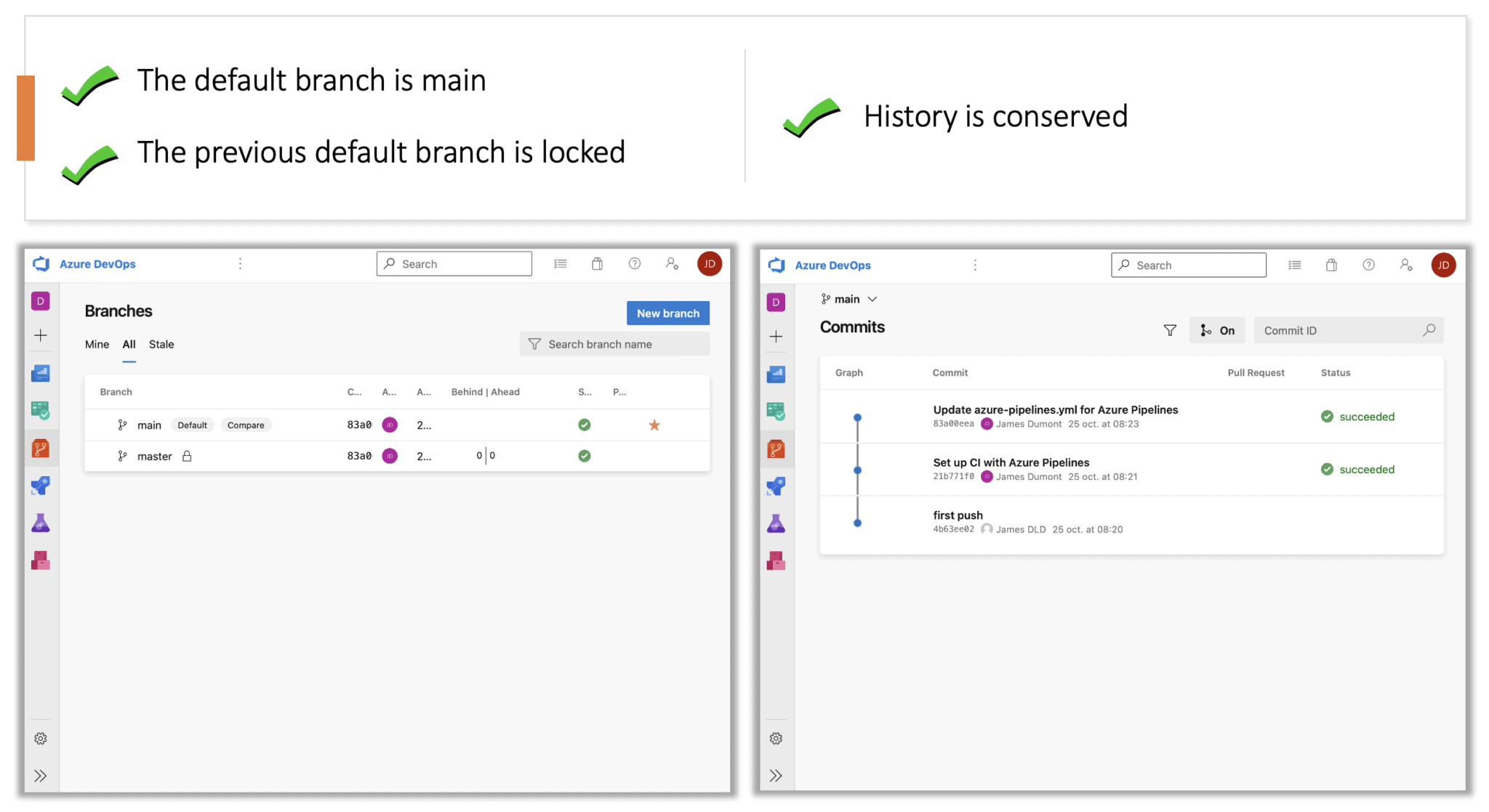 Set the Default Branch on your Azure DevOps Repos | ESPC Conference, 2025