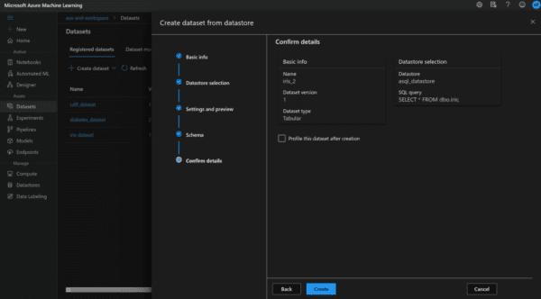 Connecting Azure SQL Server with Azure Machine Learning - ESPC ...