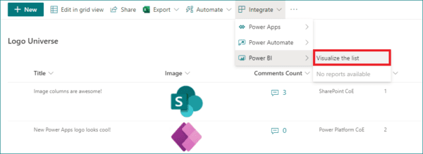 Easily Create Power BI Reports from SharePoint Online/Microsoft Lists ...