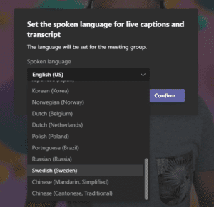 Additional languages for captions and transcription | ESPC Conference, 2025