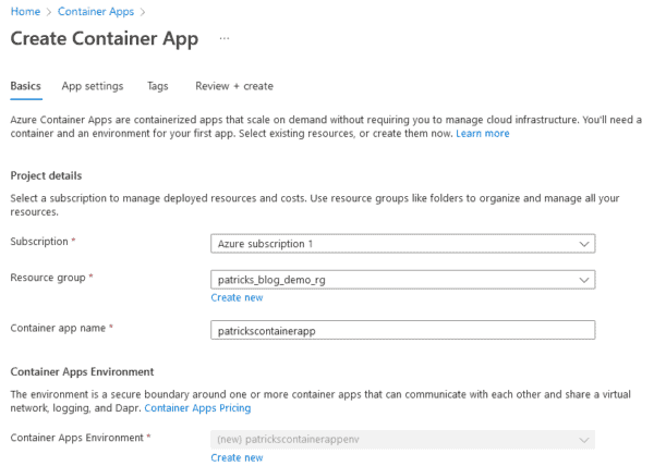 Azure Container Apps - Deployment with a customized Container Image and ...