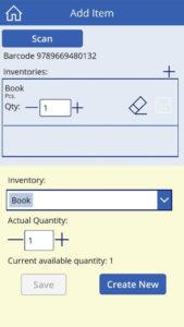 Inventory Management in PowerApps Canvas. Barcode scanner | ESPC ...