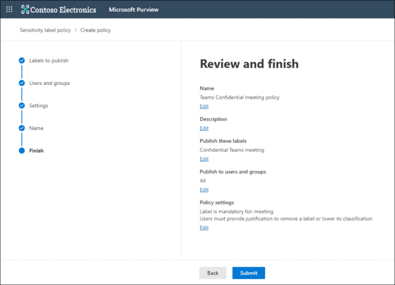 How to configure sensitivity labels for Teams meetings | ESPC ...