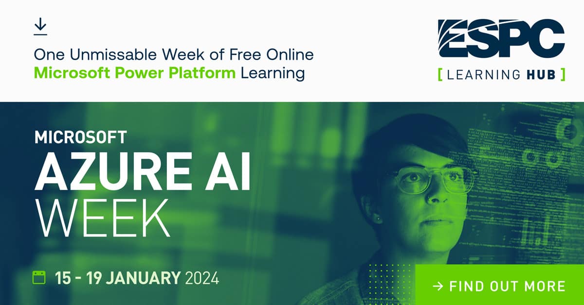Azure AI Week - ESPC Conference, 2024