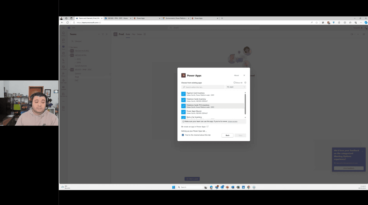 Increase Productivity with Power Apps in Microsoft Teams | ESPC ...