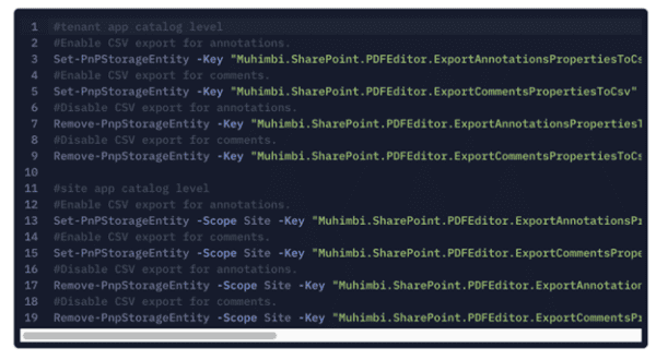 Configuring CSV Export in PDF Editor for SharePoint | ESPC Conference, 2025
